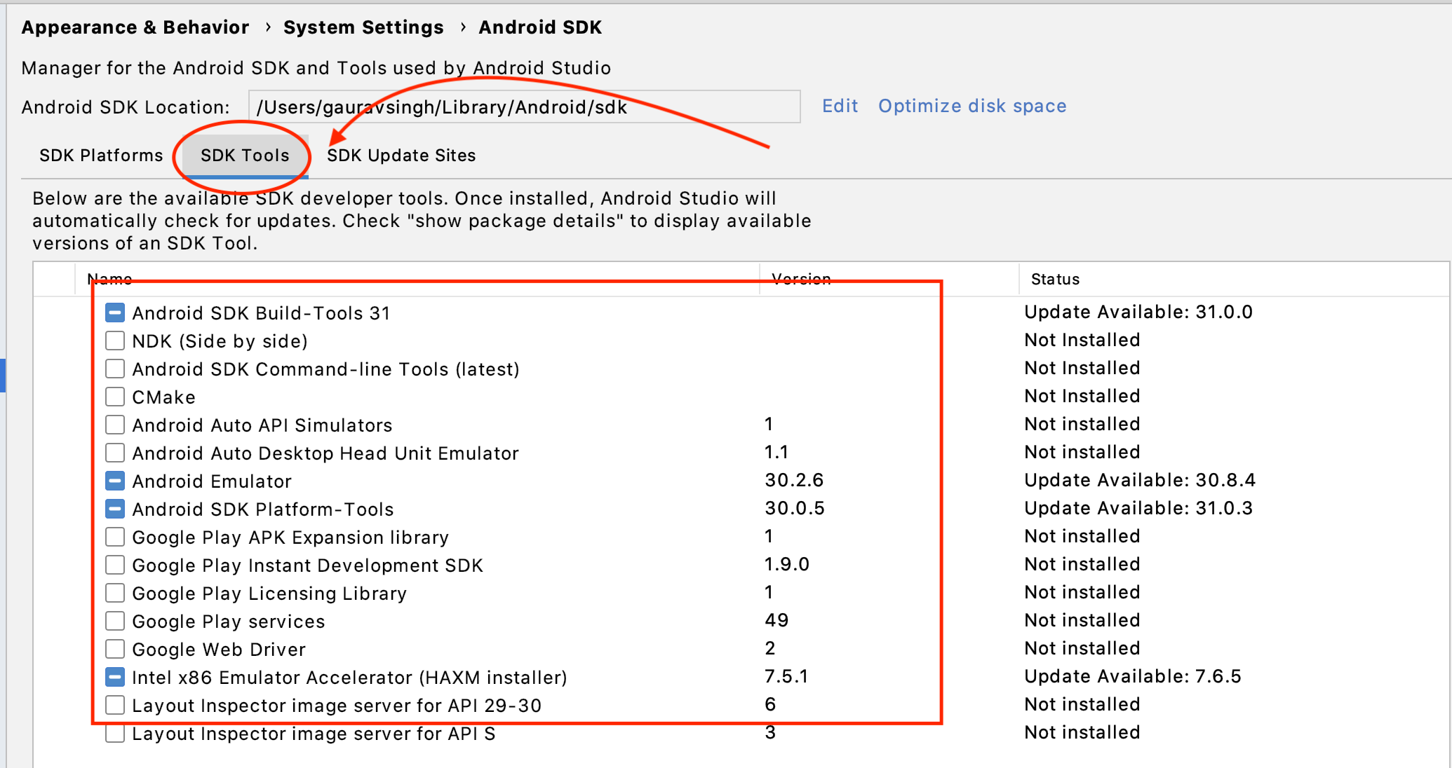 Setup For Android Talks By Automationhacks